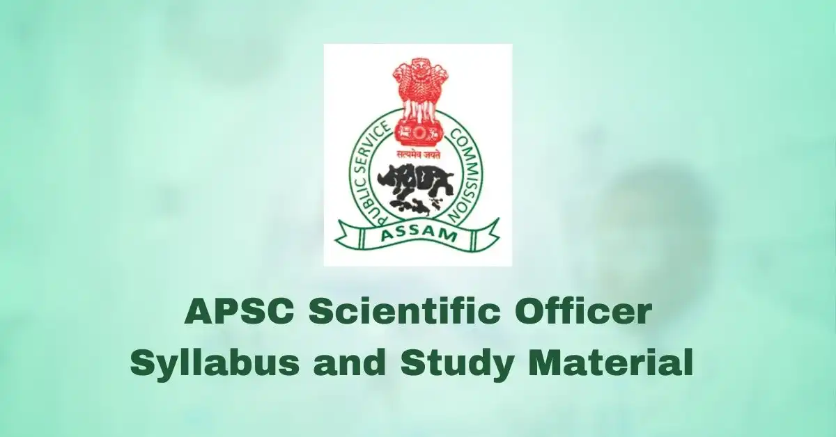 APSC Scientific Officer for Regional Forensic Science Laboratories All ...